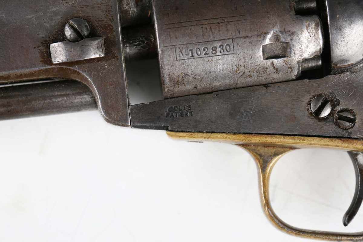 A mid to late 19th century United States Colt .36 five-shot percussion ...