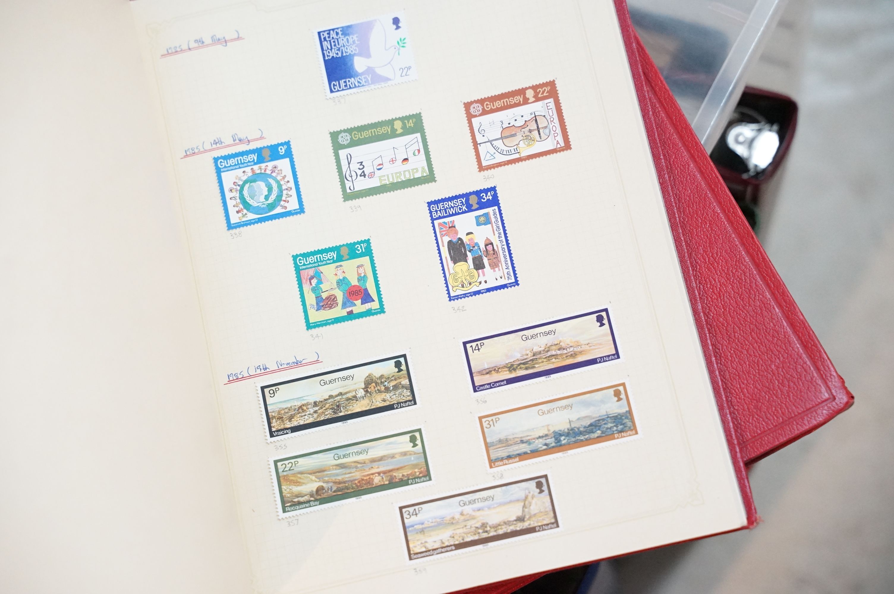 Collection of 20th century stamps and first day covers, comprising ...