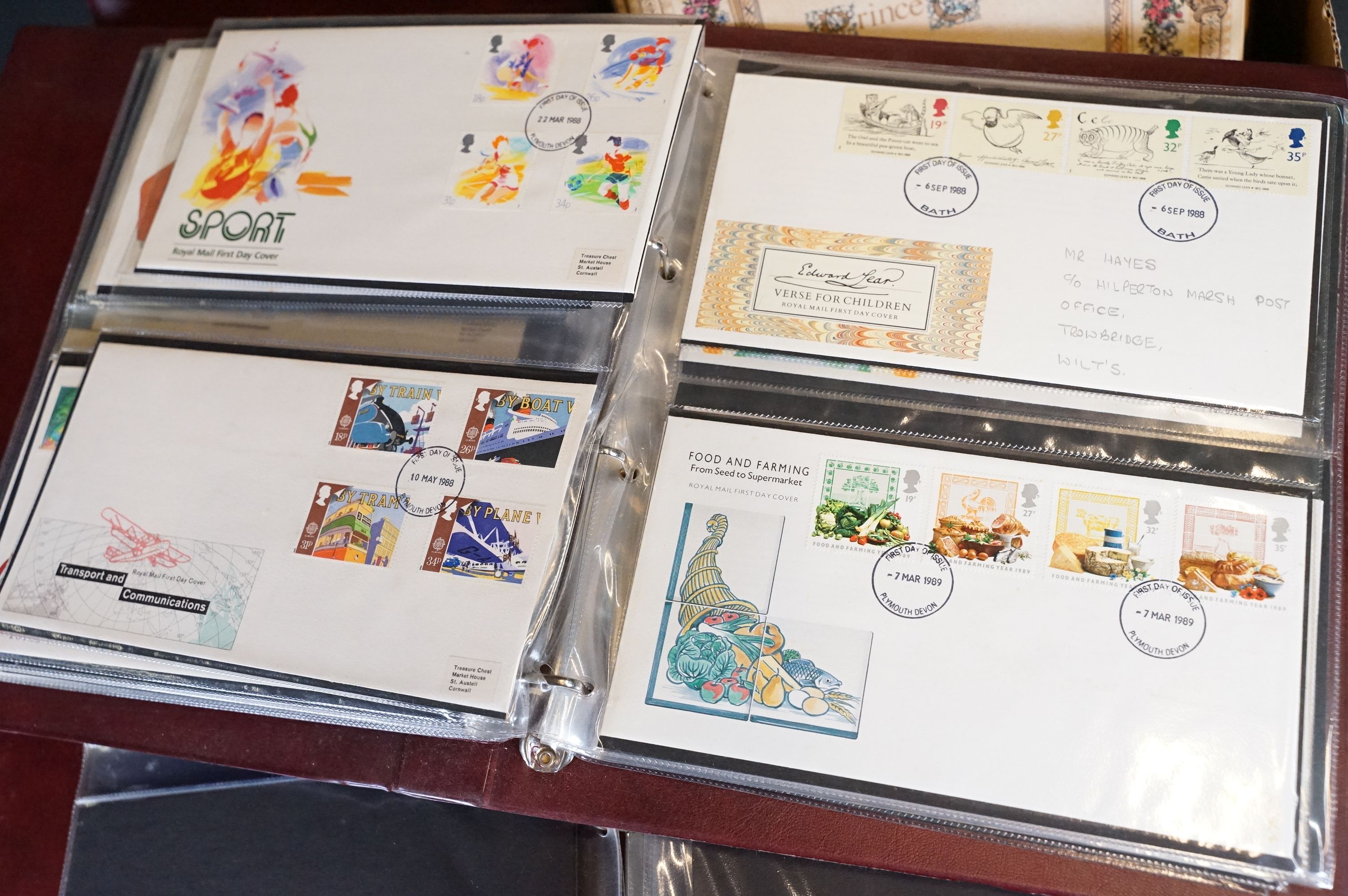 A large collection of British and commonwealth stamps mounted and well ...