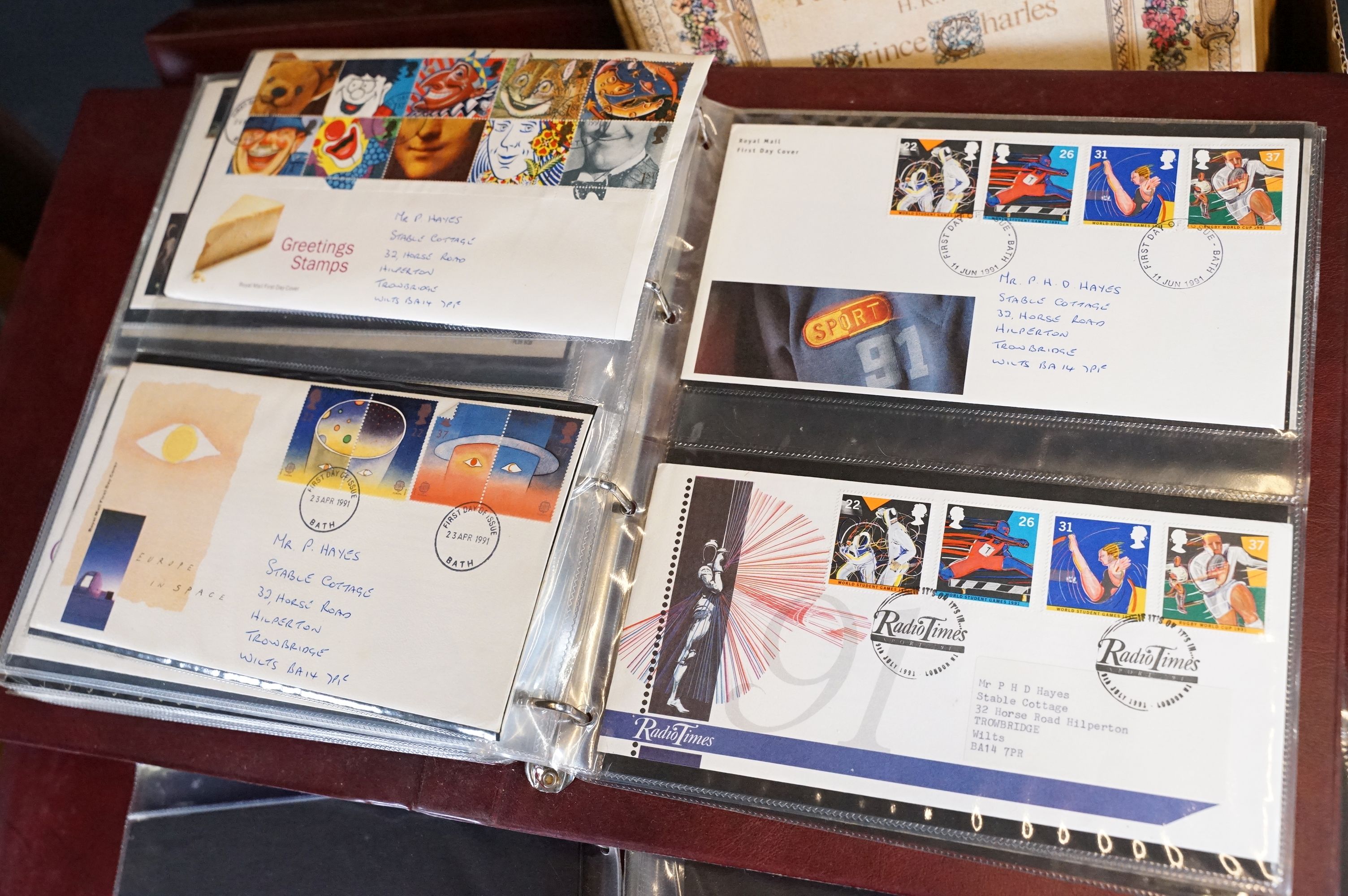 A large collection of British and commonwealth stamps mounted and well ...