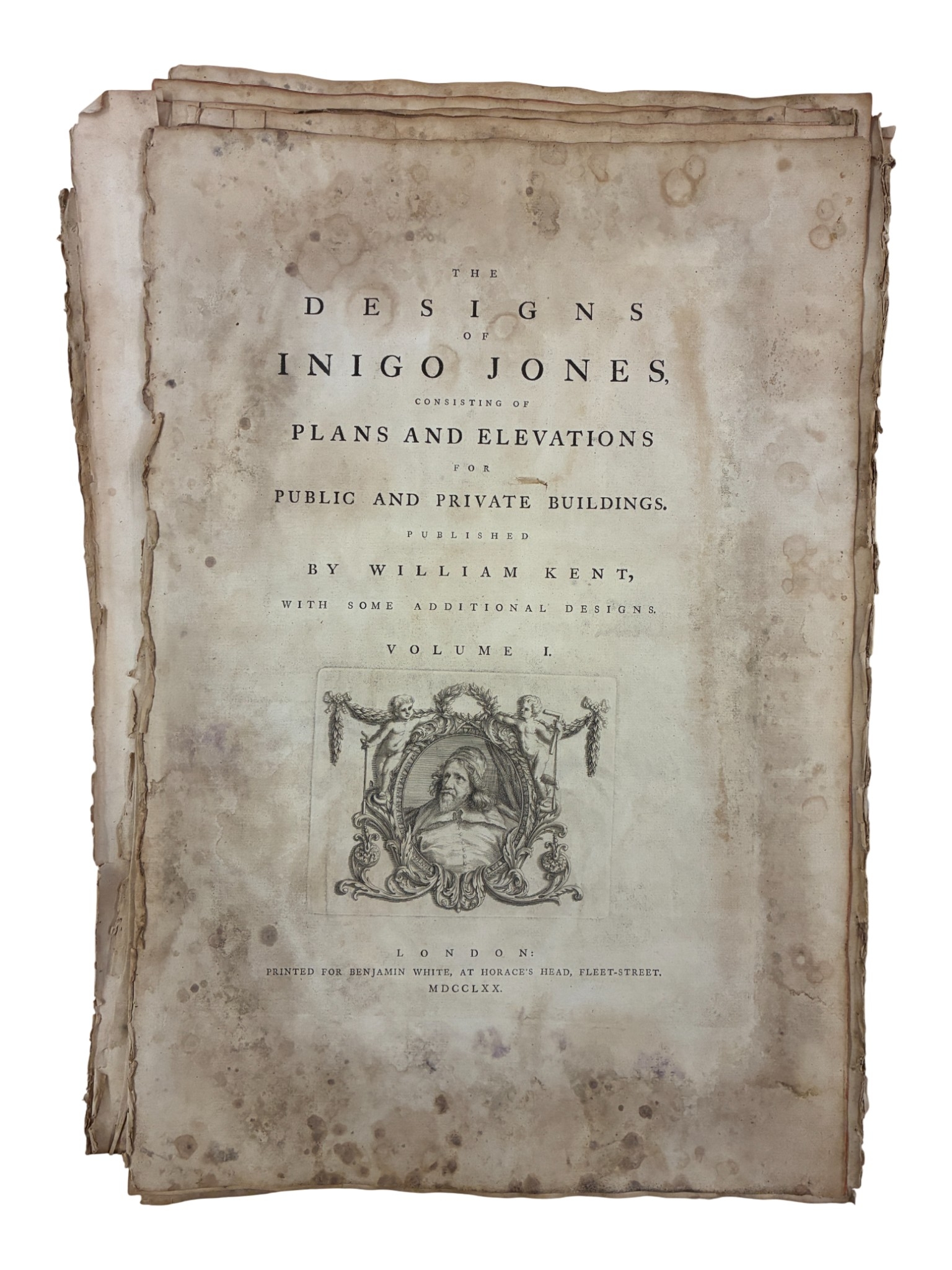 The Designs of Indigo Jones consisting of Plan and Elevations for ...