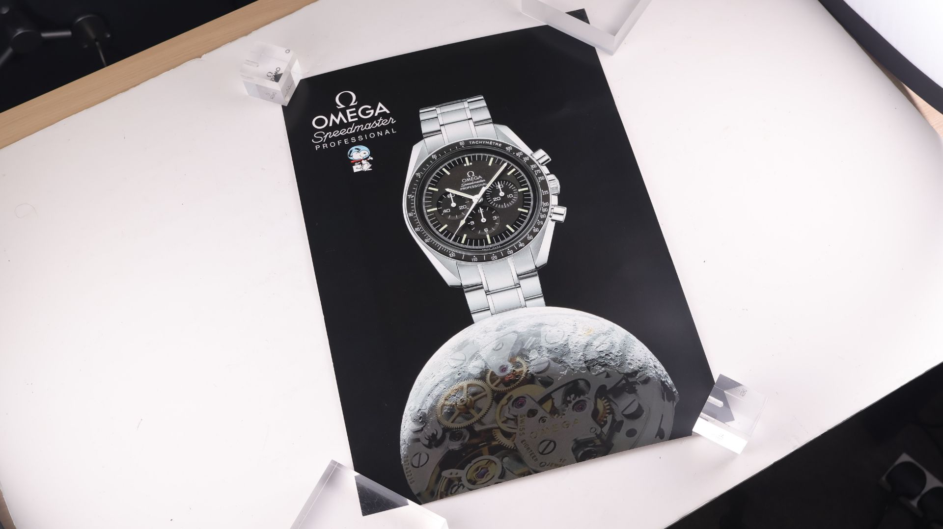 Omega Speedmaster Professional Moonwatch Poster