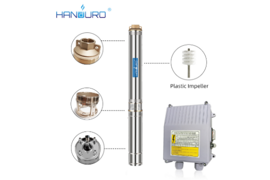 New & Boxed Handuro 4” Submersible Pump Water Flood Pool Garden Well 3 ...