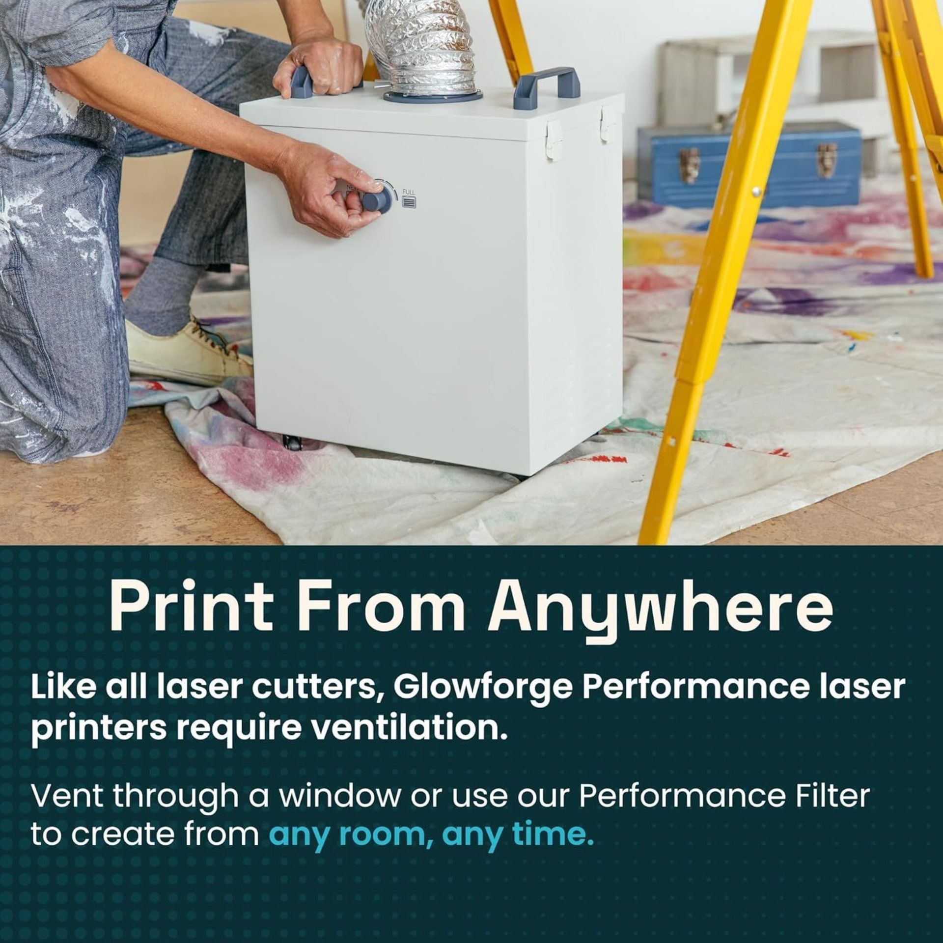 New & Boxed Glowforge Plus 3D Laser Cutter and Engraver. RRP £5,200 ...
