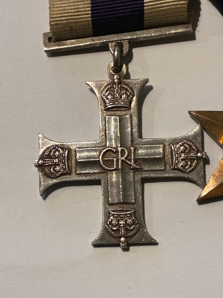 WW2 British Army Medal Group - incl 1945 Military Cross A mounted as ...