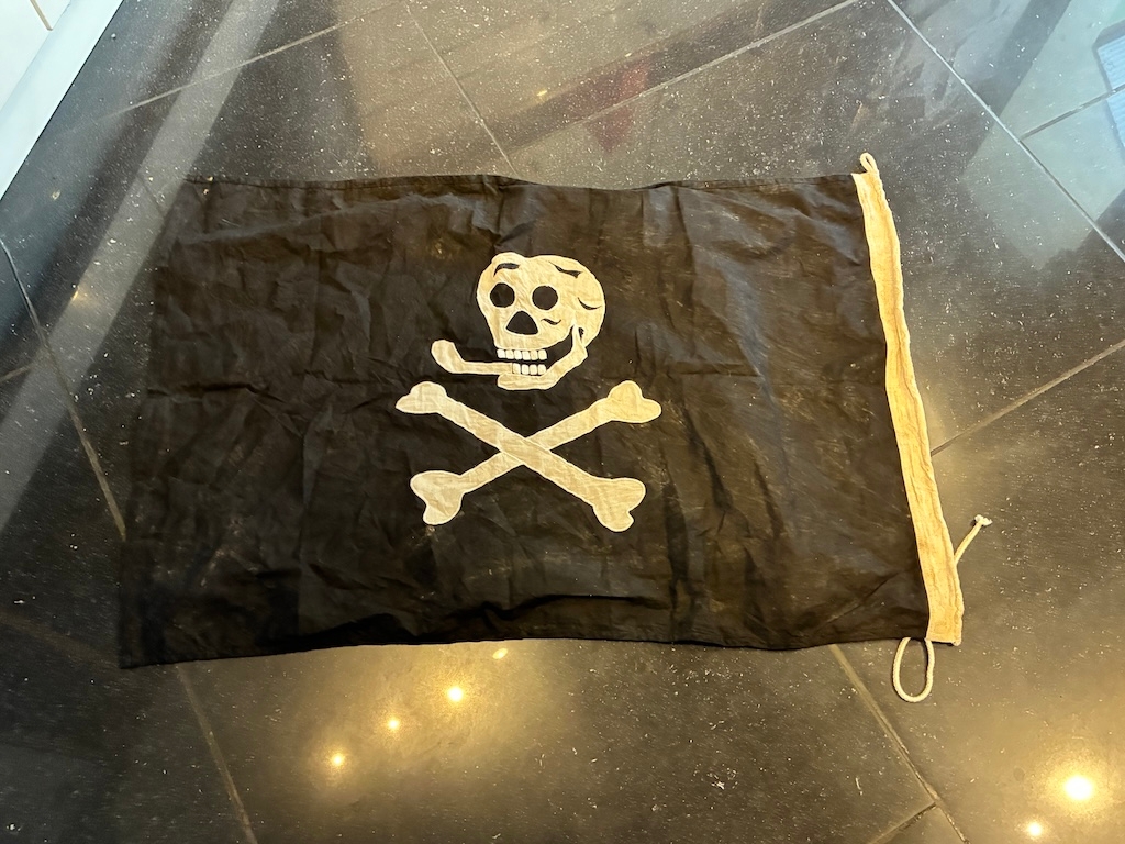 Italian Mercenary Unit Flag from the Congo 1960's From a collection of ...