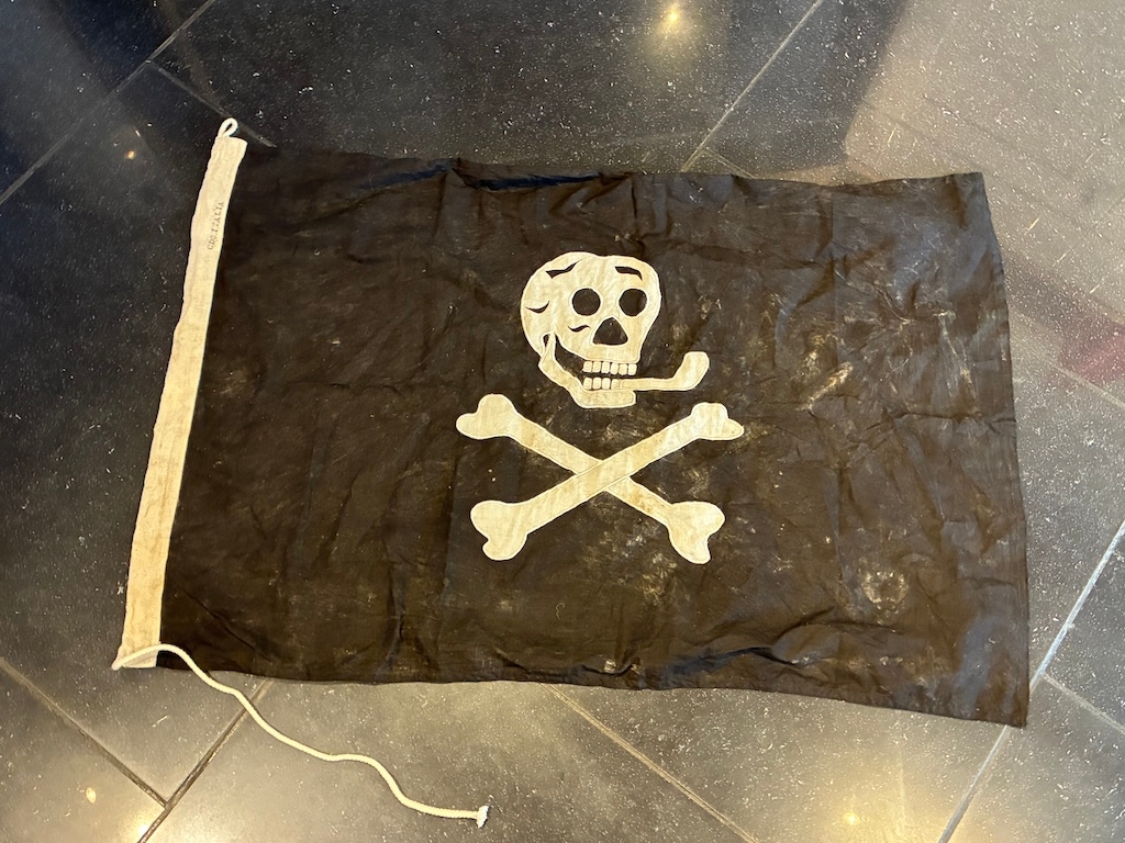 Italian Mercenary Unit Flag from the Congo 1960's From a collection of ...