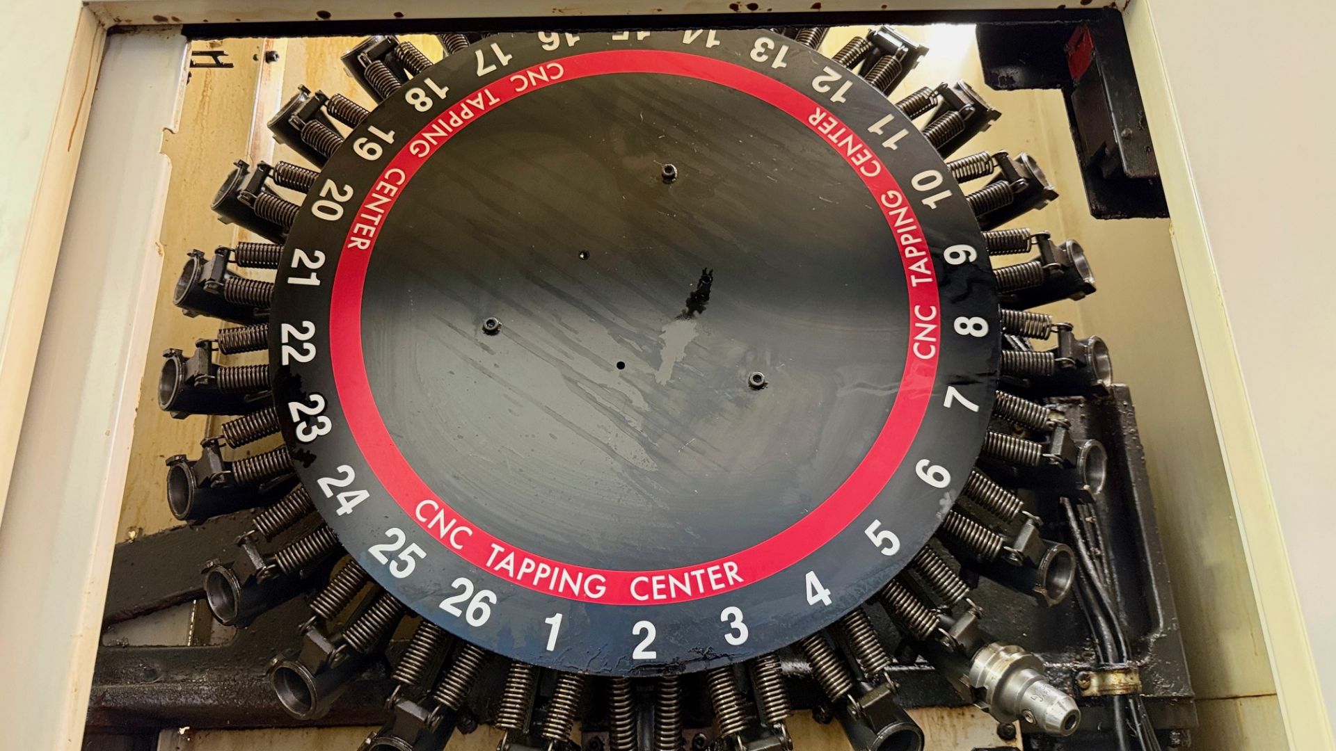 2000 BROTHER TC-32A CNC DRILLING & TAPPING CENTER, BROTHER CNC CONTROL ...