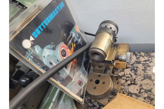 CUTTERMASTER TOOL & CUTTER GRINDER, MODEL FCG-30, S/N 0732, W/ 2-DOOR ...