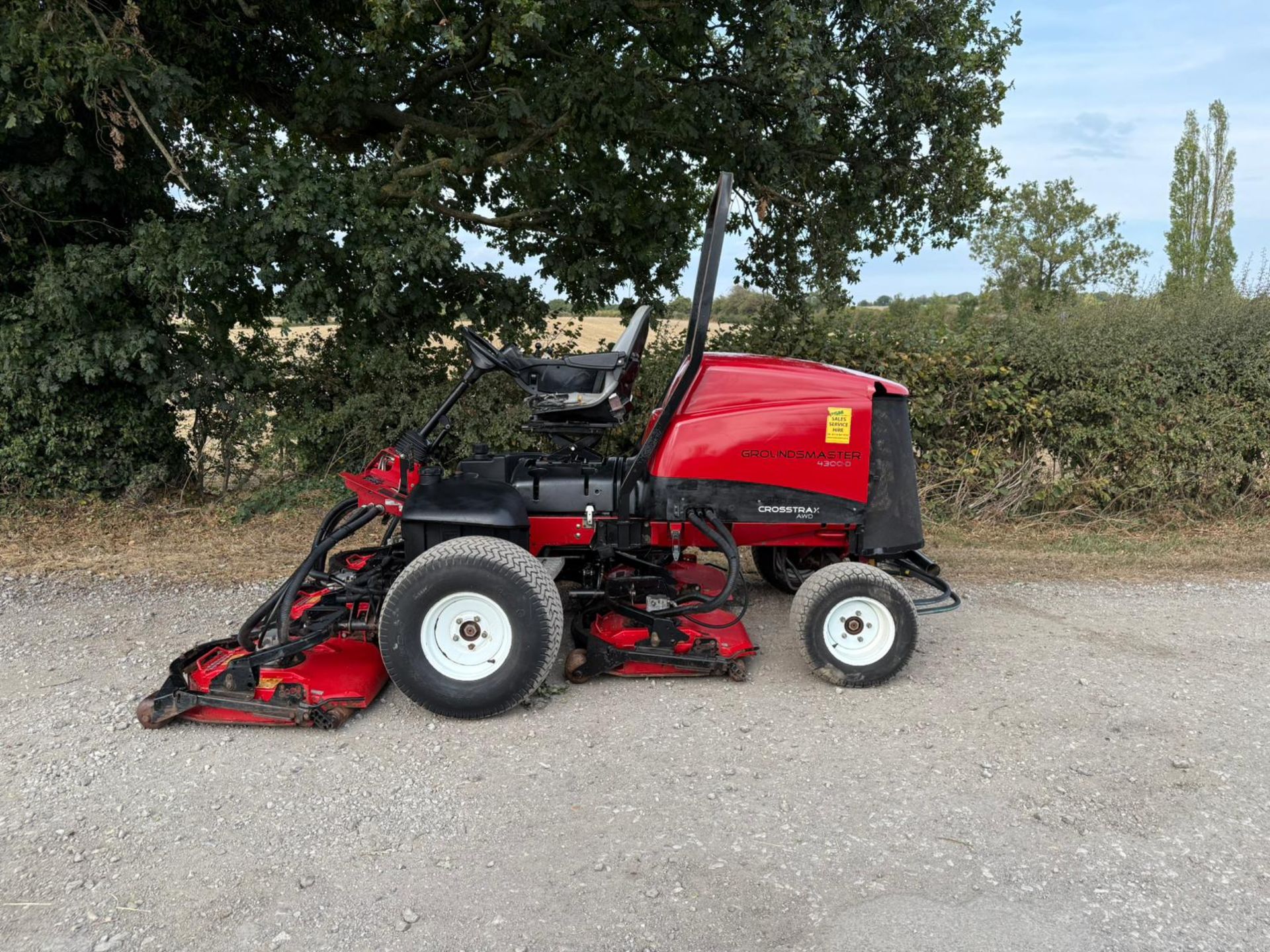 VC00070 Information from the seller: TORO GROUNDMASTER 4300-D CROSSTRAX ...