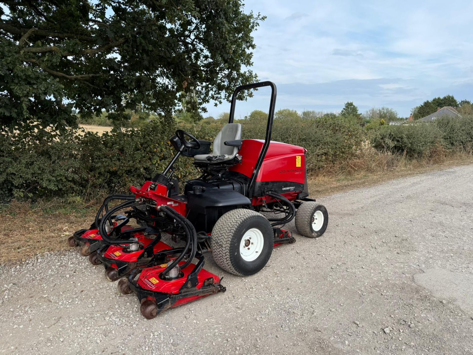 VC00070 Information from the seller: TORO GROUNDMASTER 4300-D CROSSTRAX ...