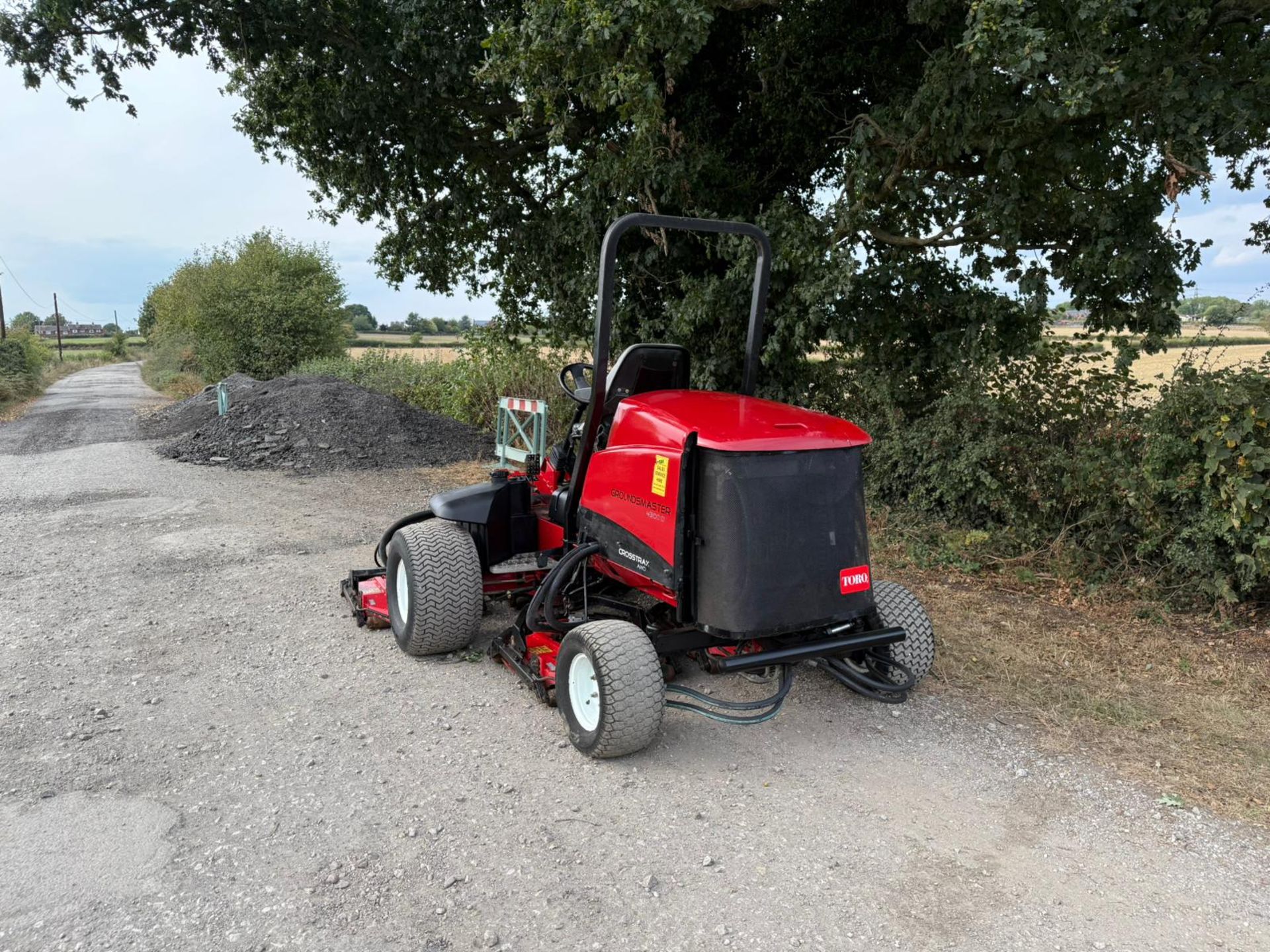 VC00070 Information from the seller: TORO GROUNDMASTER 4300-D CROSSTRAX ...