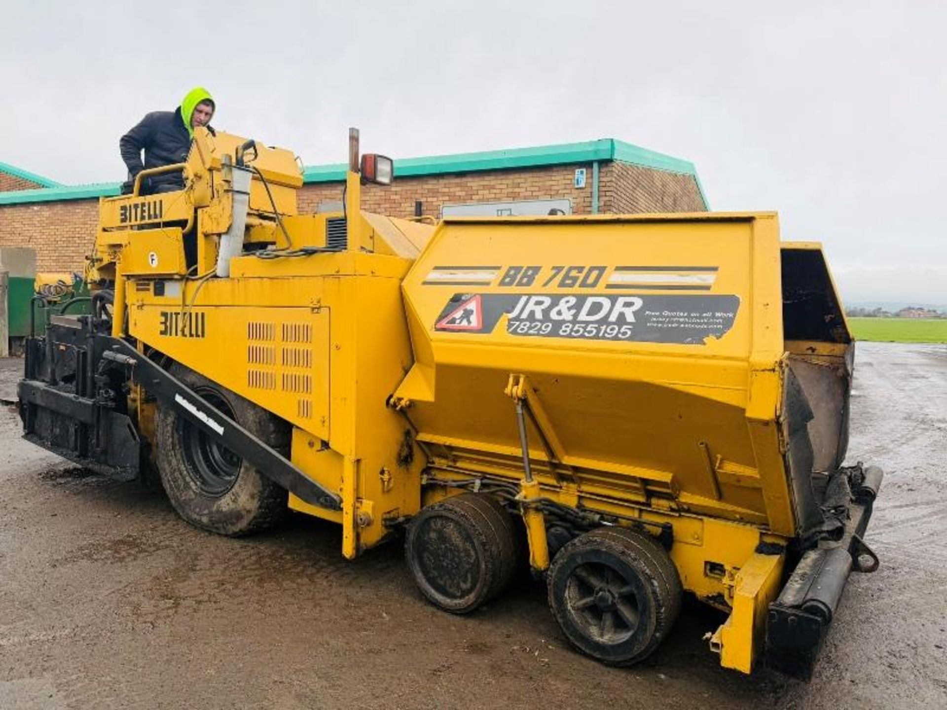 VC00003 Information from the seller: BITELLI BB760 TARMAC PAVER*C/W ...