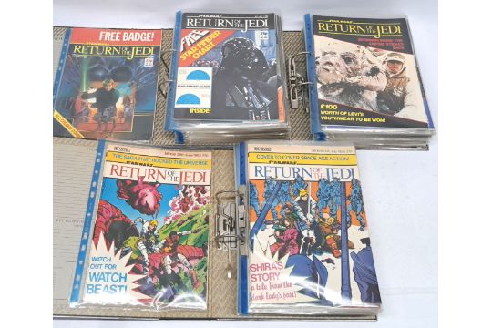 Marvel UK, Star Wars Return of the Jedi Comics #1 to #155 almost ...