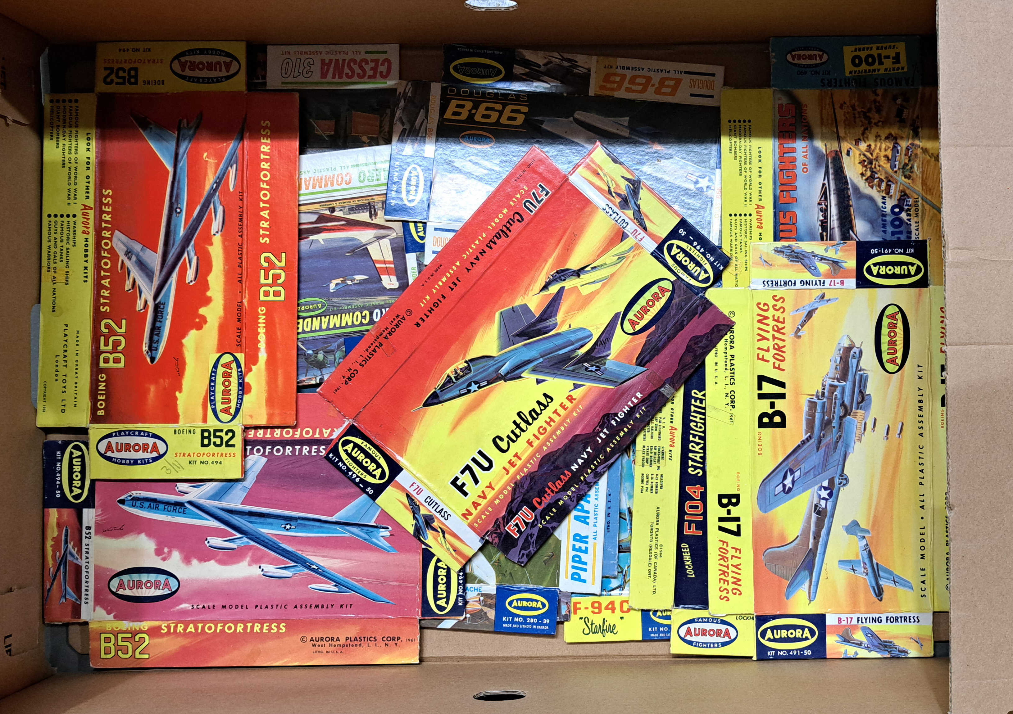 Aurora, Airfix, Hawk, Revell, Eagle and similar, a Large Collection ...