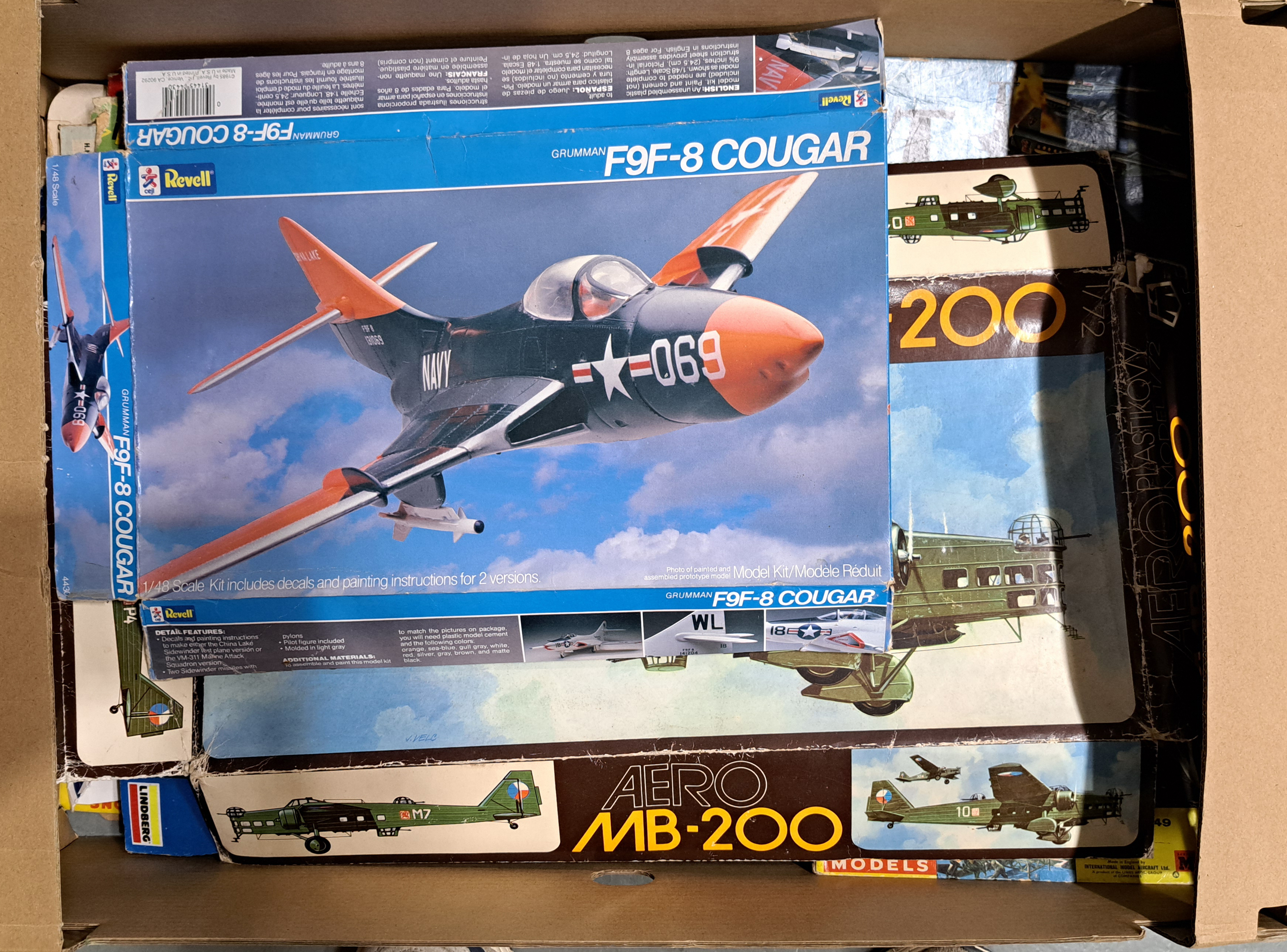 Aurora, Airfix, Hawk, Revell, Eagle and similar, a Large Collection ...