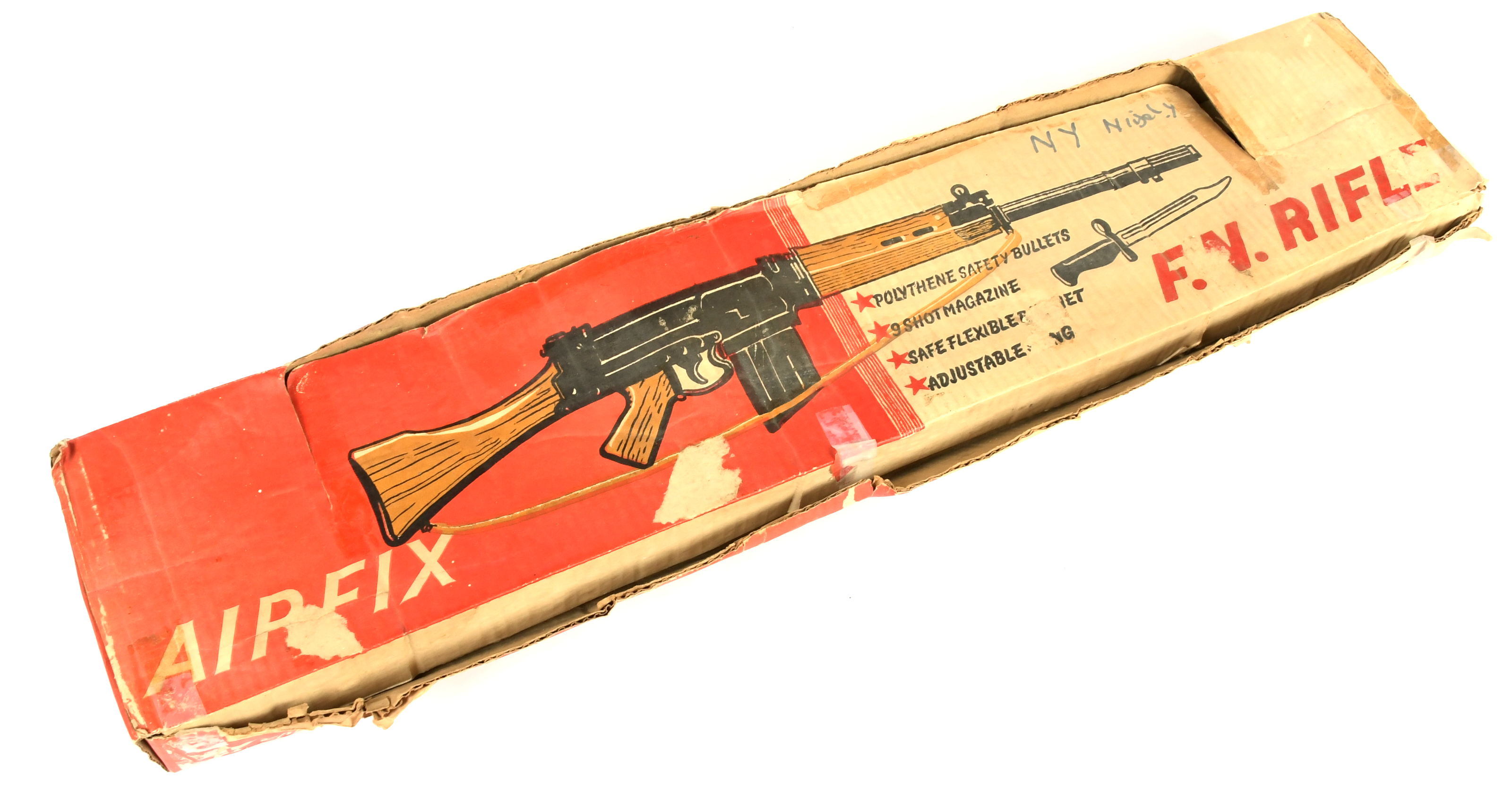 Airfix - Patt. No' 1624 - F.N. Rifle, First Version, circa, 1960 ...