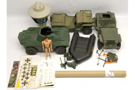 Palitoy Action Man (& similar) vintage loose/unboxed group to include ...