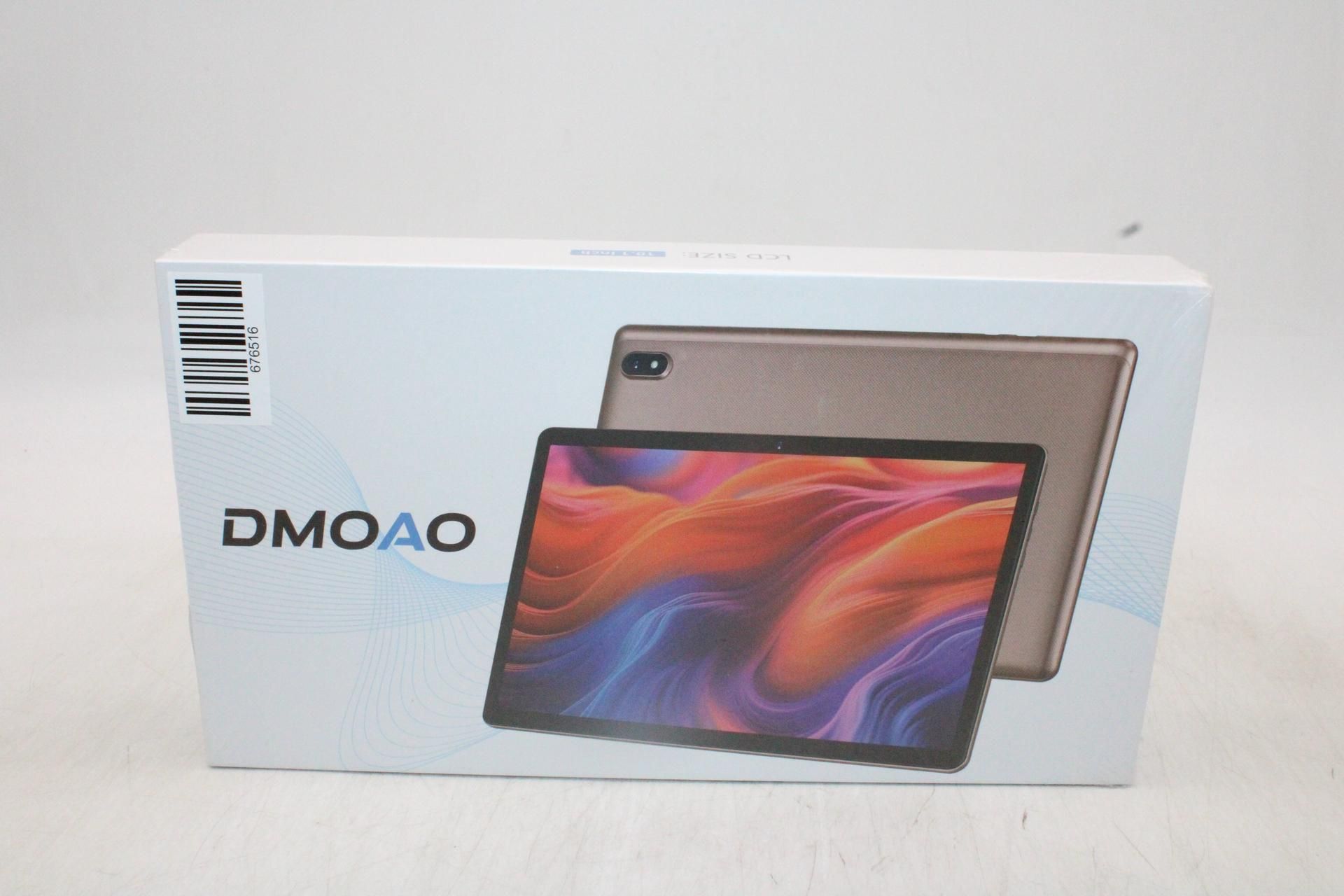 Two DMOAO D3 Android Tablets, 10.1", Android 14, 1.8Ghz, 4GB RAM, 128GB ...