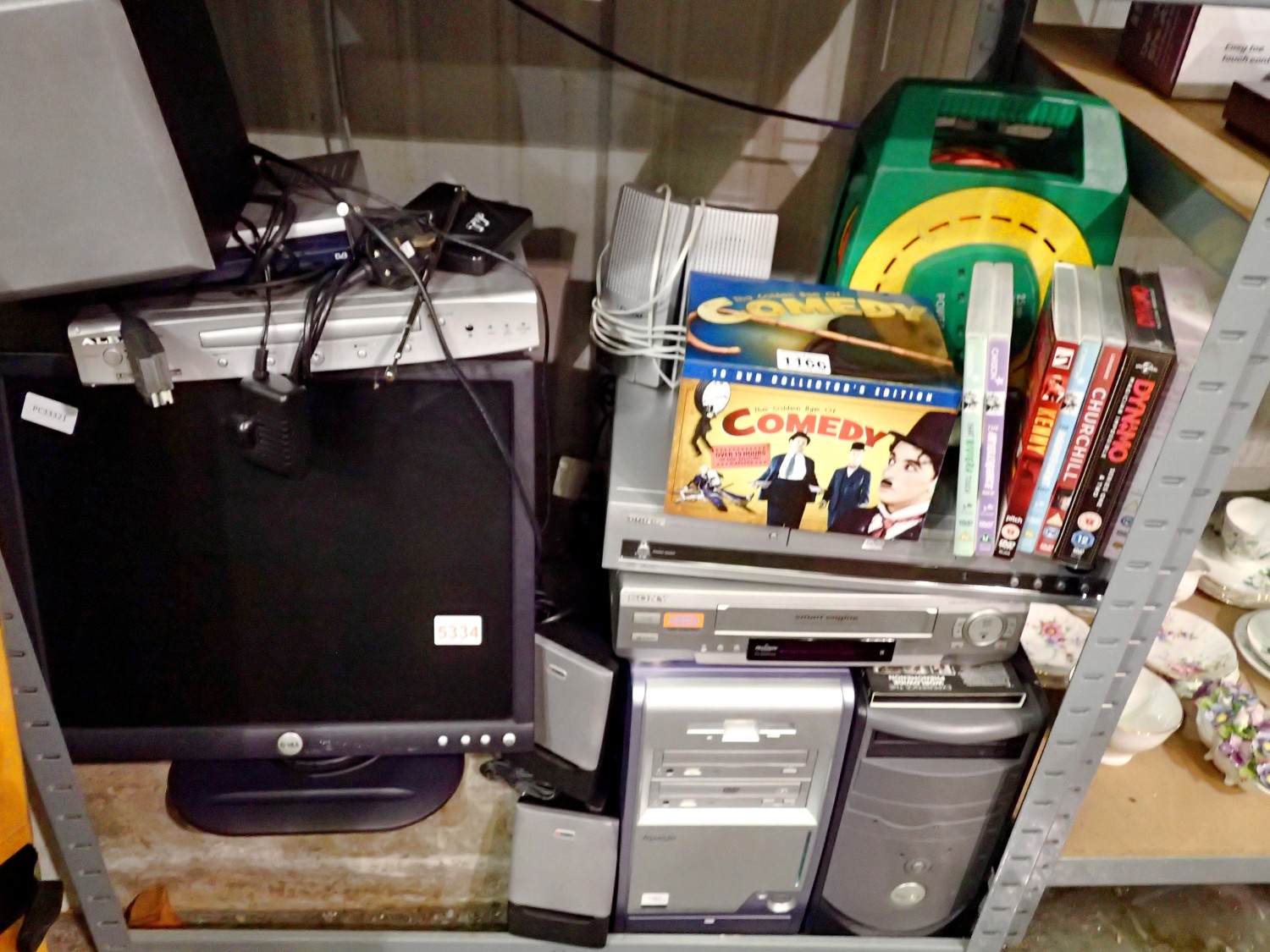 Large quantity of electrical items, including computers. Not available ...