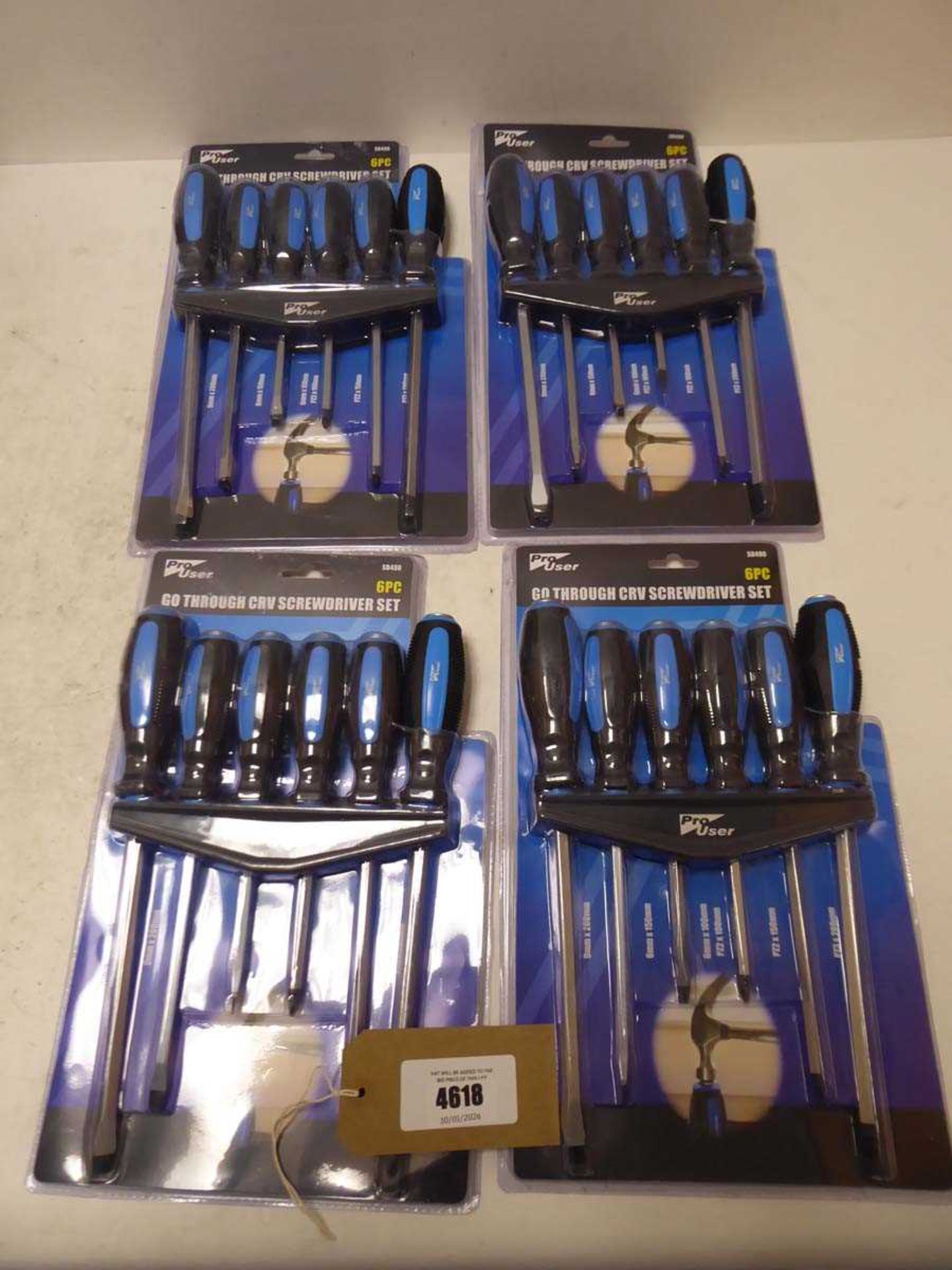 +VAT Four Pro user 6pc Screwdriver sets