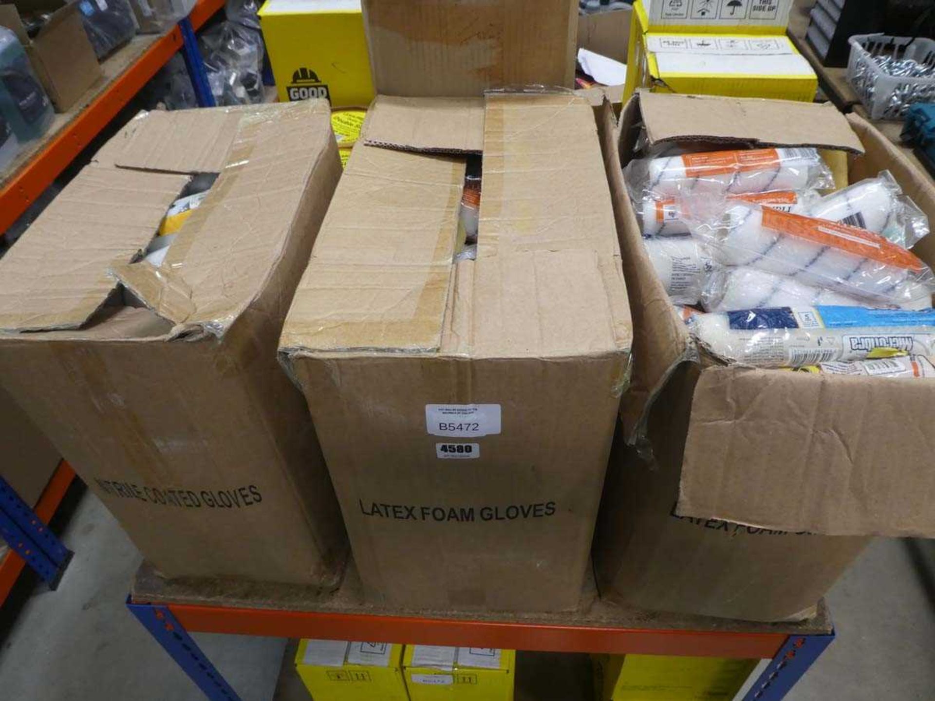 +VAT 3 boxes containing paint rollers