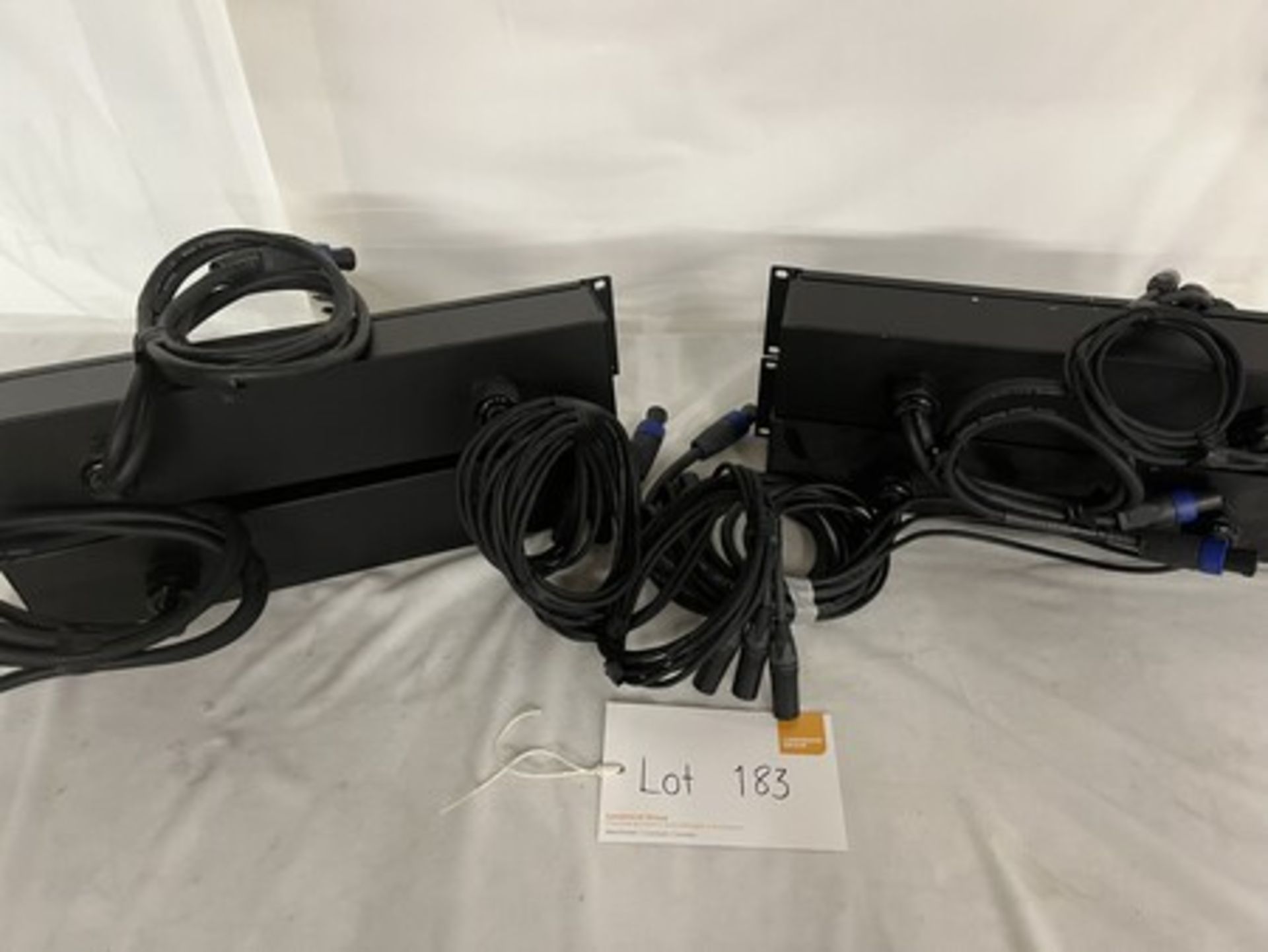 A Job Lot of 4 x Amplifier Patch Panel Originally for L'Acoustic LA8 ...