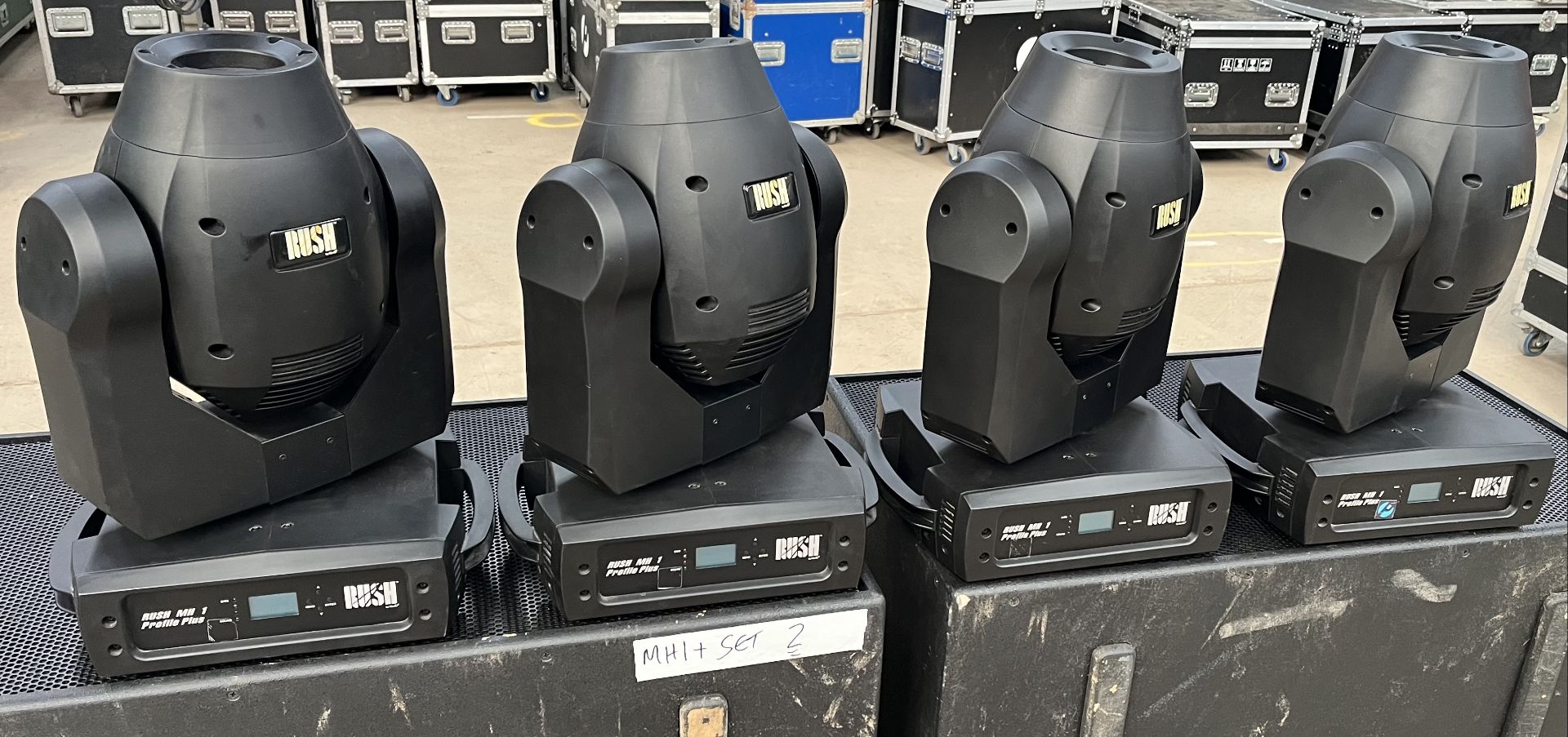 A Martin Mac Rush MH1 Profile Plus fixtures package. Package of four ...