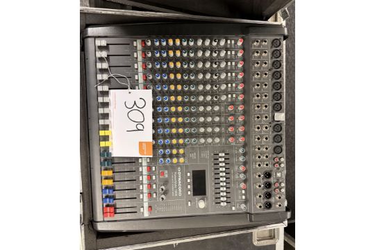 A Dynacord 1000 Mixer/Amp in flightcase (1 x Channel Not Working ...
