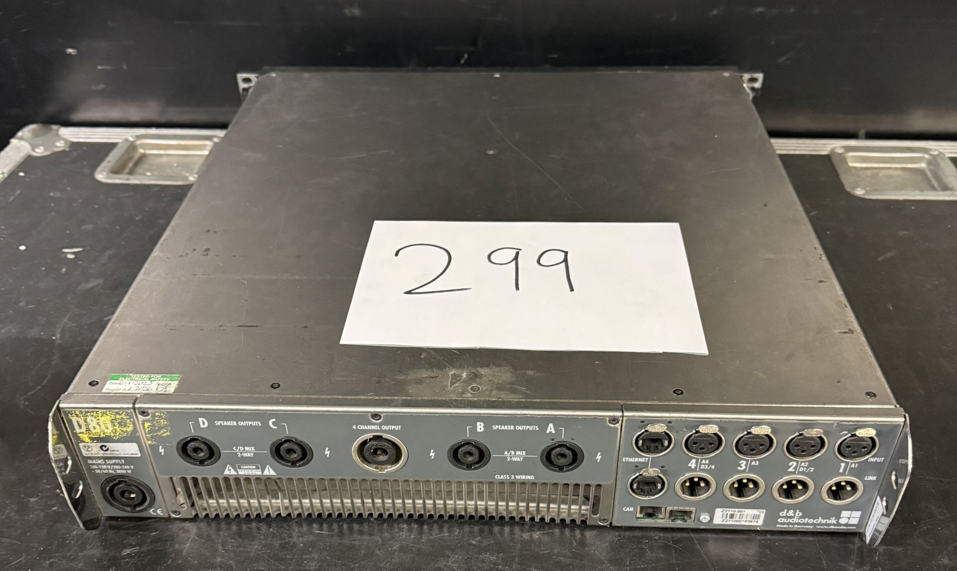 A D+B D80 Amplifier - Direct From Rental Stock: Located at 69 Melchett ...