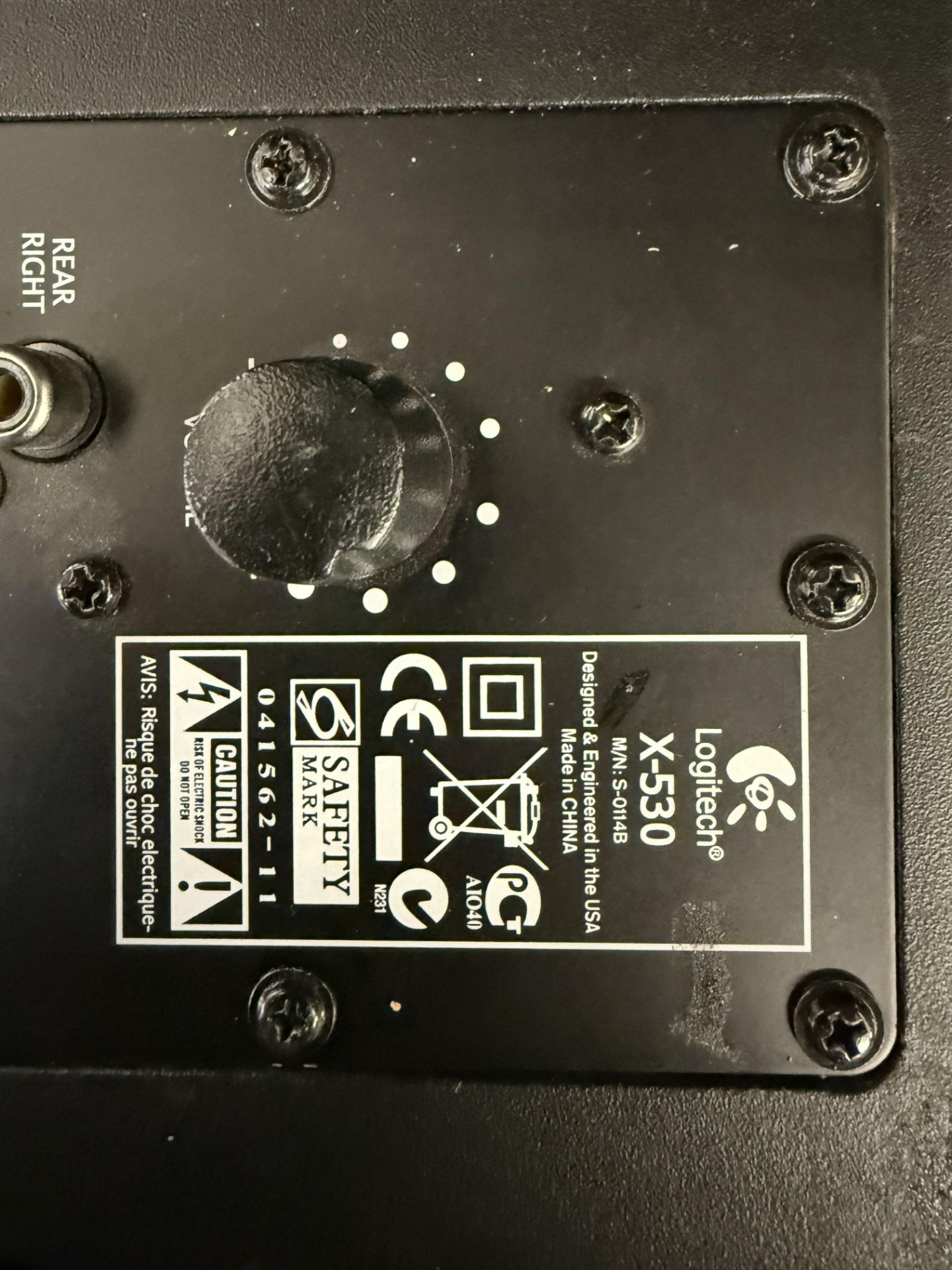 3 x Sets Logitech X-530 PC Speakers in flightcases: Located At 69 ...