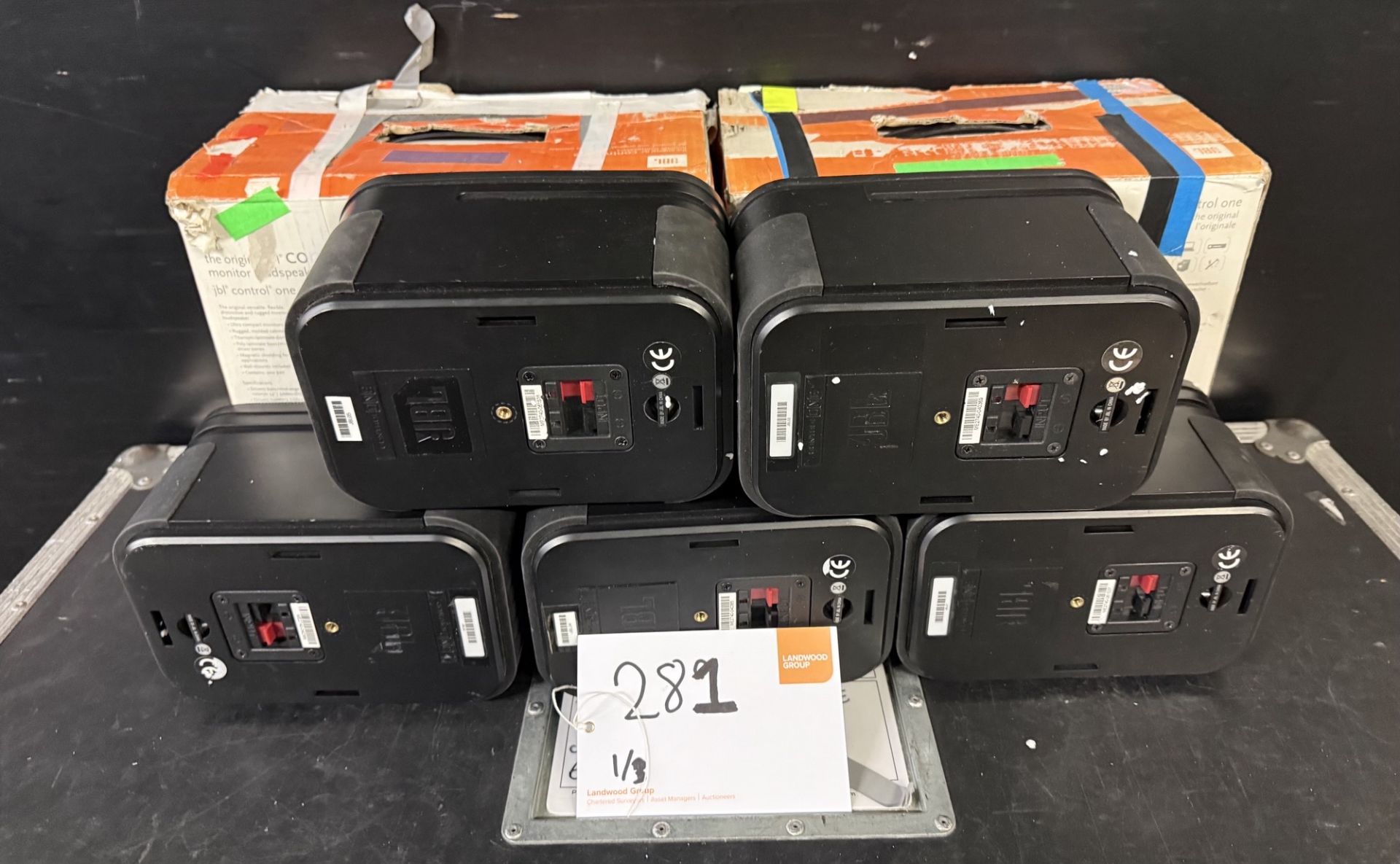 5 x JBL Control 1 Speakers (Black): Located at 69 Melchett Rd, King's ...