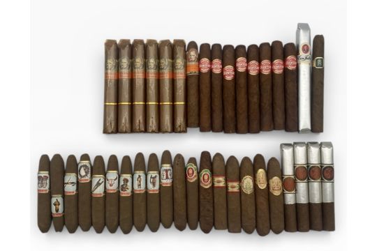 A LARGE COLLECTION OF CIGARS FROM VARYING MANUFACTURERS To include, Don ...