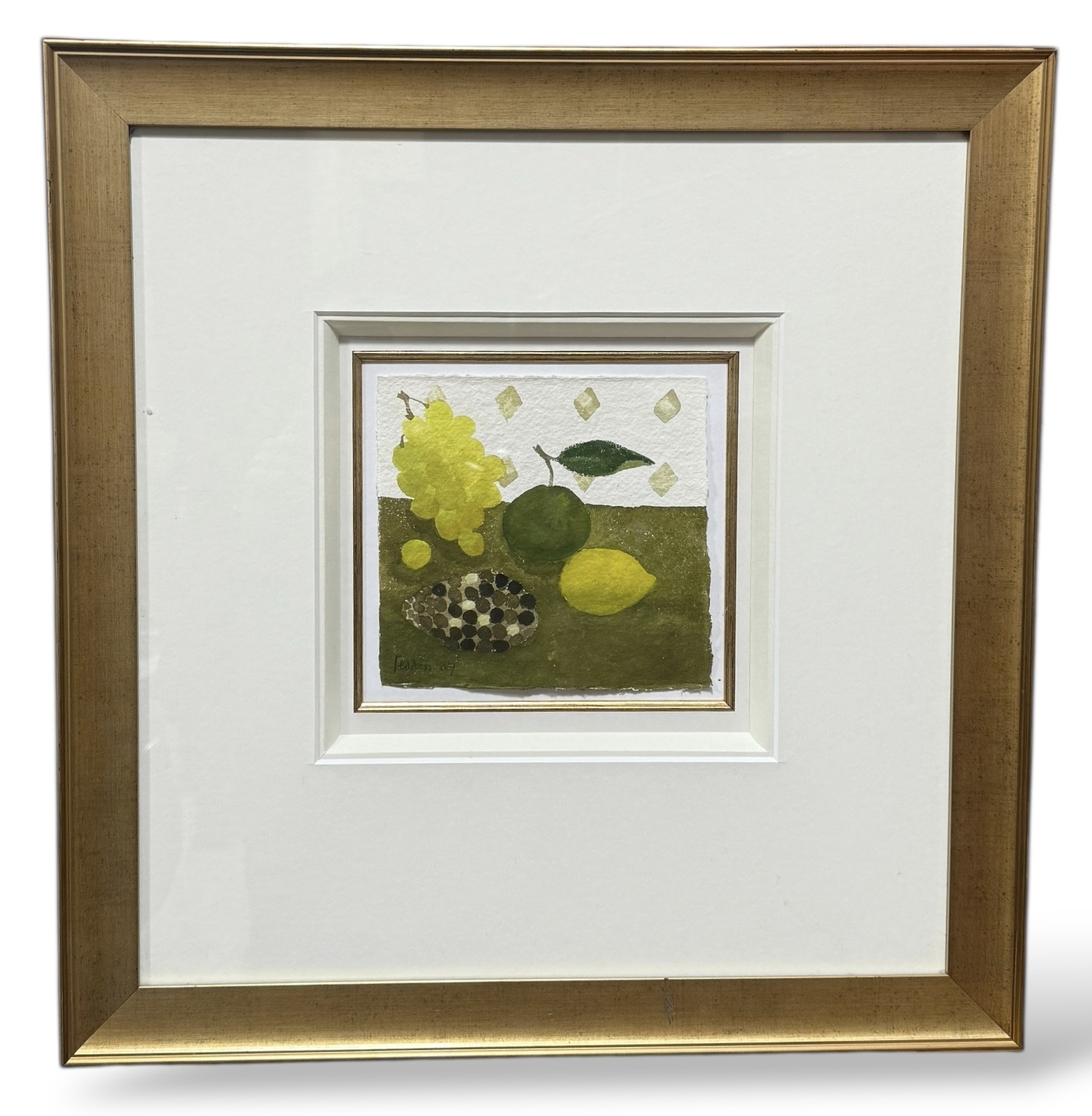MARY FEDDEN RA (BRITISH, 1915-2012): A WATERCOLOUR PAINTING ON PAPER ...
