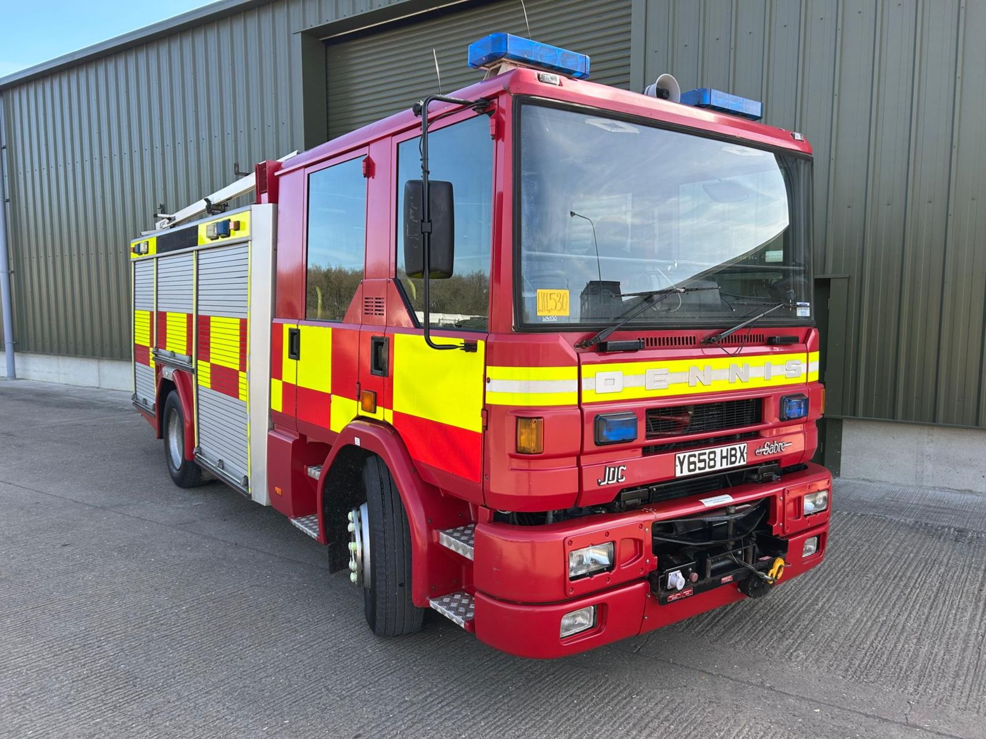 You are bidding on a: Dennis Sabre Crew Cab Fire Appliance with Godiva ...