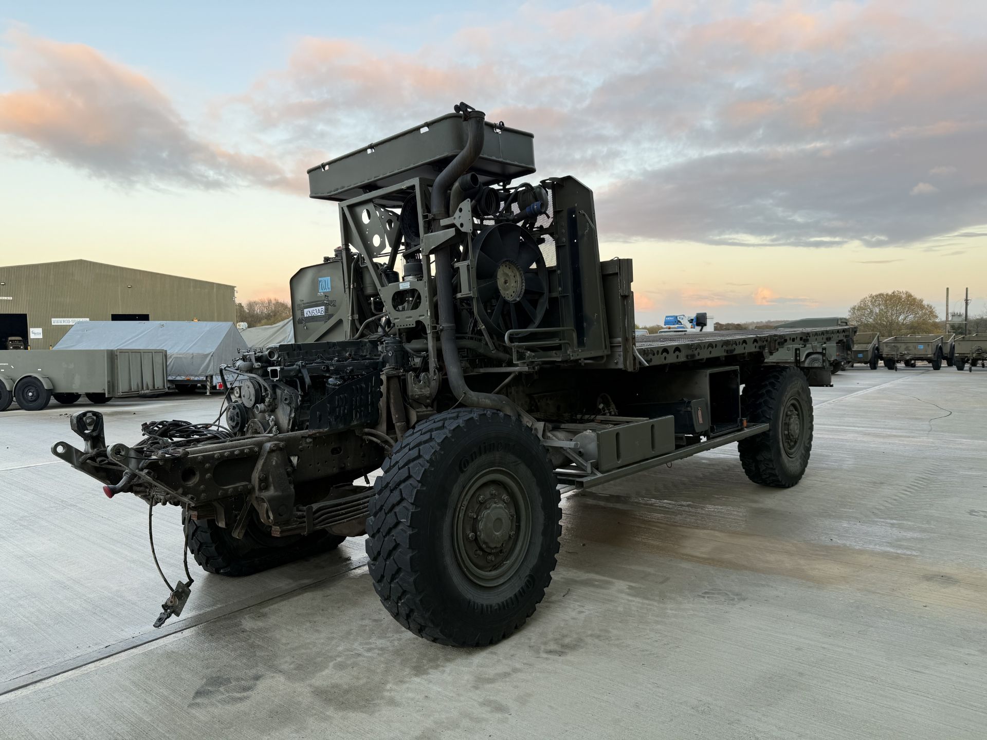 You are bidding on a: MAN HX60 4x4 SV Flatbed Truck, Direct from UK MOD ...