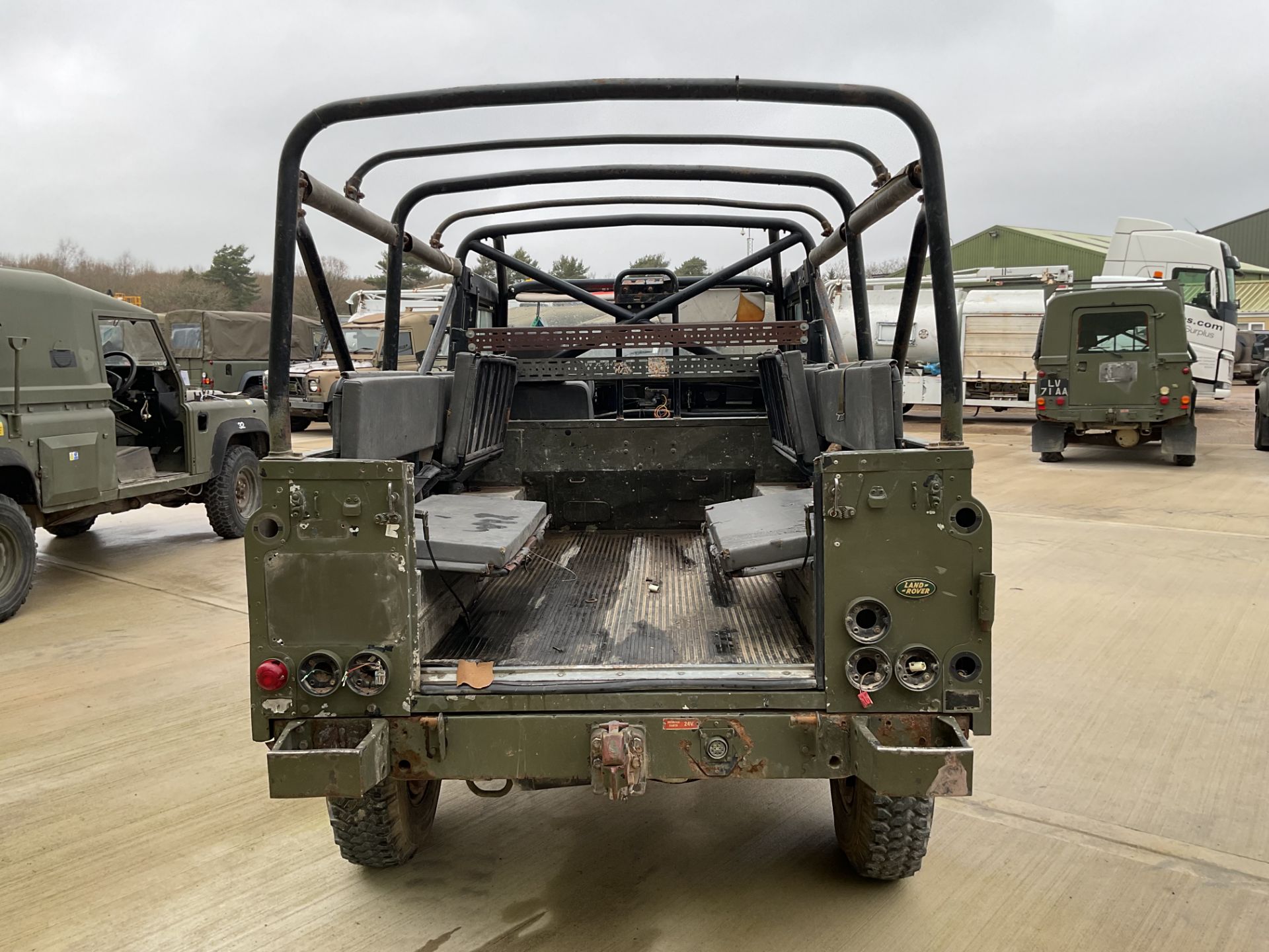 You are bidding on a: Land Rover 110 TUM Wolf Soft Top LHD, Direct from ...