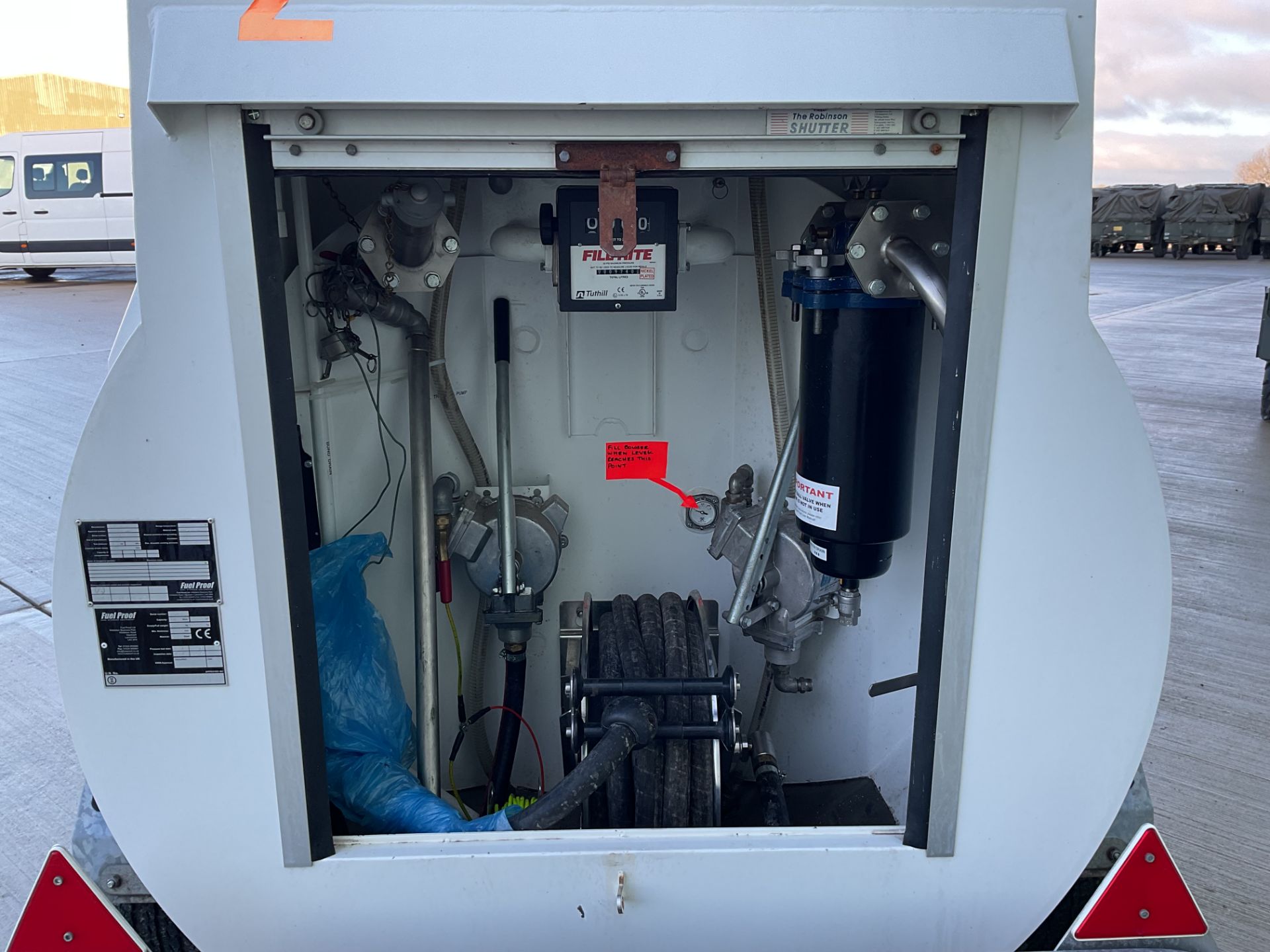 You are bidding on a: Fuel Proof 990 Litre Bunded Aviation Fuel Bowser ...