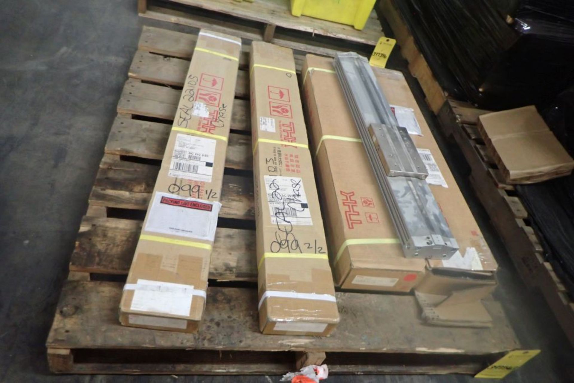 (2) THK Rail, Cat No. 20242 52009 09400 SH525-940L (GK); (2) THK Rail ...
