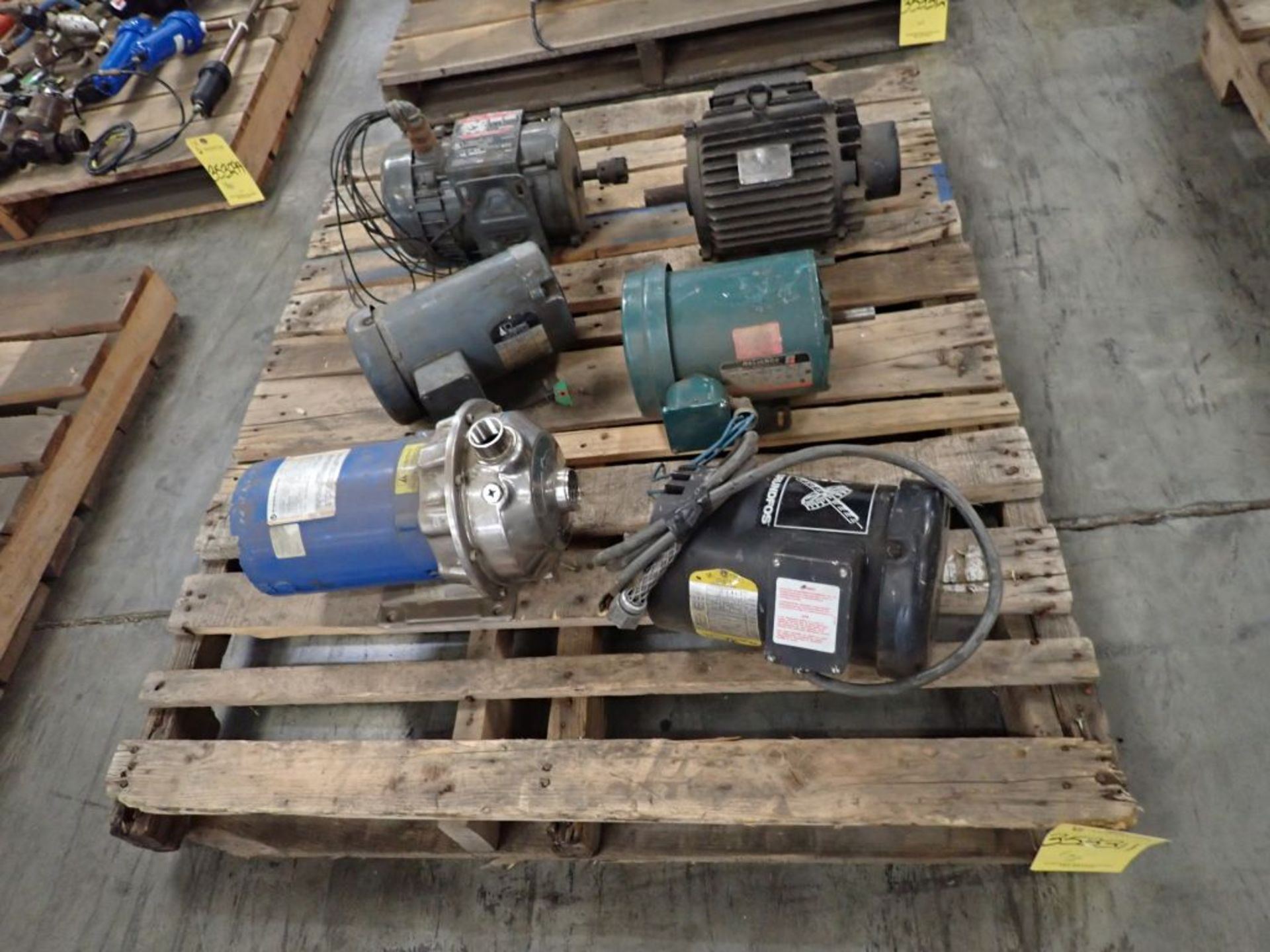 (1) Grundfoss/Baldor Industrial Motor, Cat No. 84.200009, 2HP, 208-230 ...